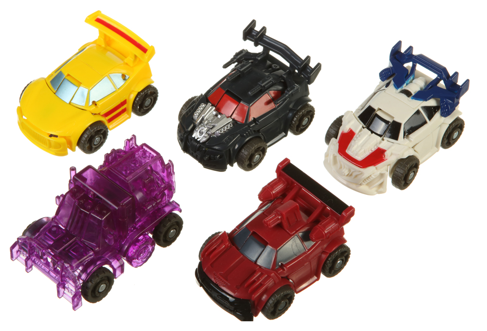 Team Packs Stunticons (T006, T007) (Transformers, Bot Shots, Decepticon ...