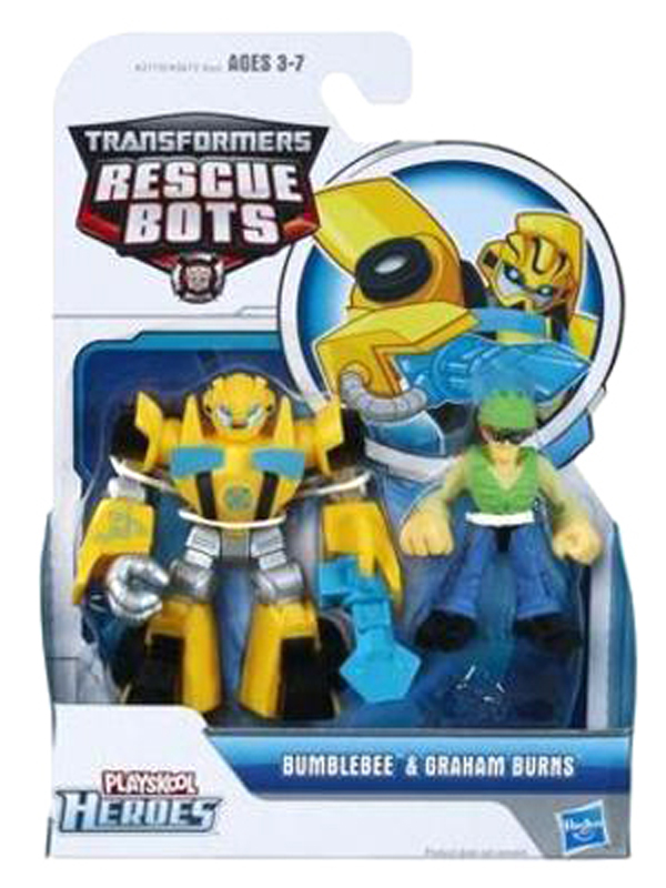 Figure Packs Bumblebee and Graham Burns (Transformers, Rescue Bots ...