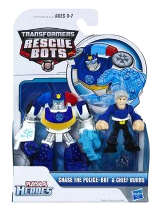Figure Packs Chase the Police-Bot and Chief Charlie Burns (Transformers ...