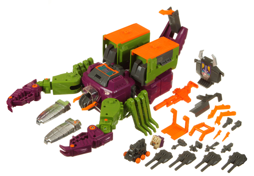 Headmasters MegaZarak (D-93) (Transformers, G1 - Headmasters, Destron ...