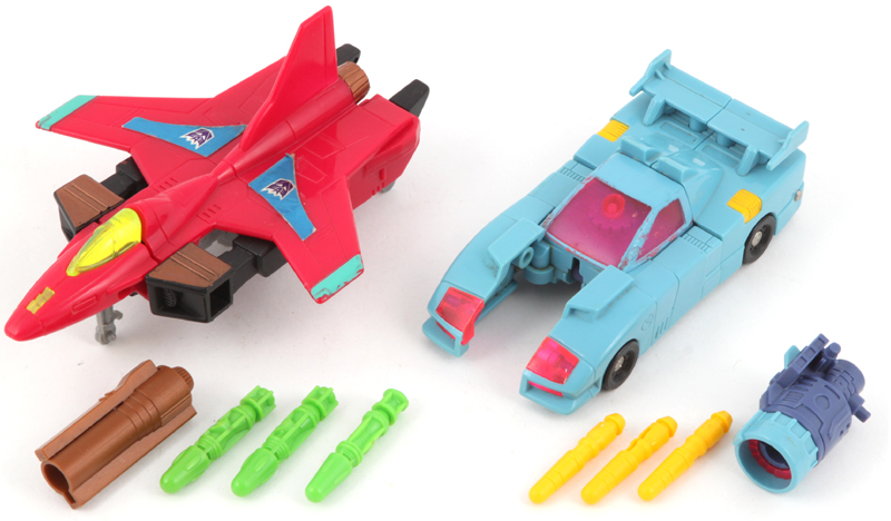 Versus Sets Mach Road vs. Flare Jet (TF-09) (Transformers, G1 ...
