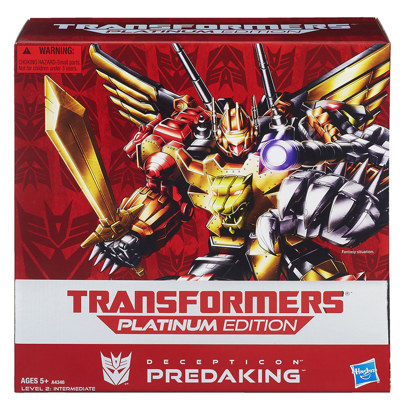 Combiners - Gift Set Only Decepticon Predaking (Transformers, Platinum ...