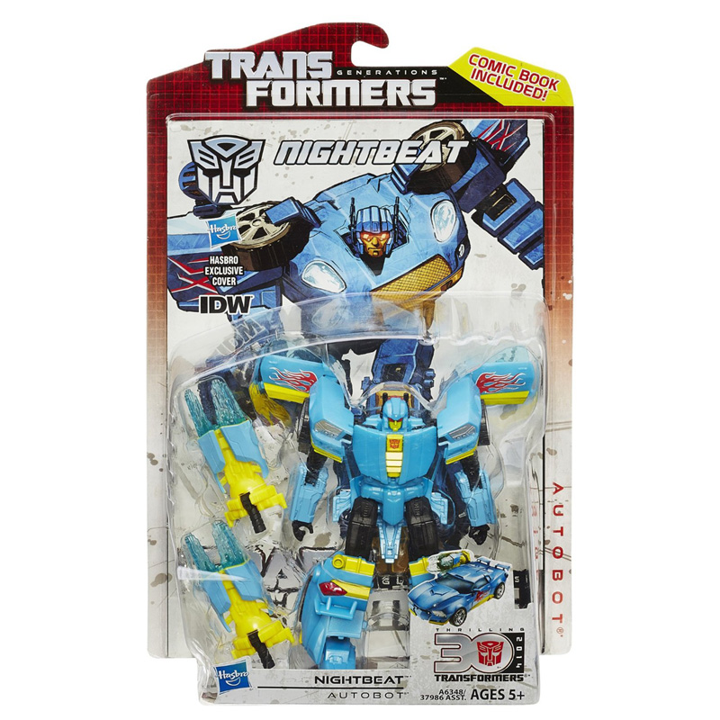 Deluxe Class Nightbeat (Transformers, Generations, Autobot ...