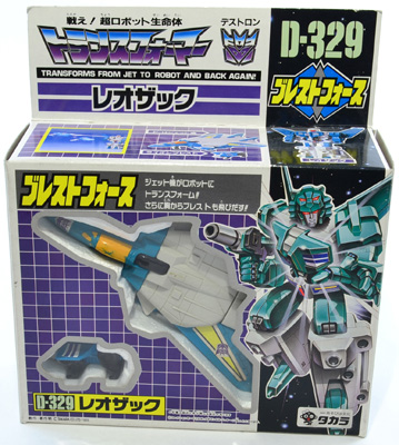 Breastforce (Liokaiser) Leozack (D-329) (Transformers, G1 - Victory ...