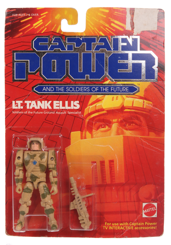 Basic Figures Lt. Tank Ellis (Captain Power, Captain Power and the ...
