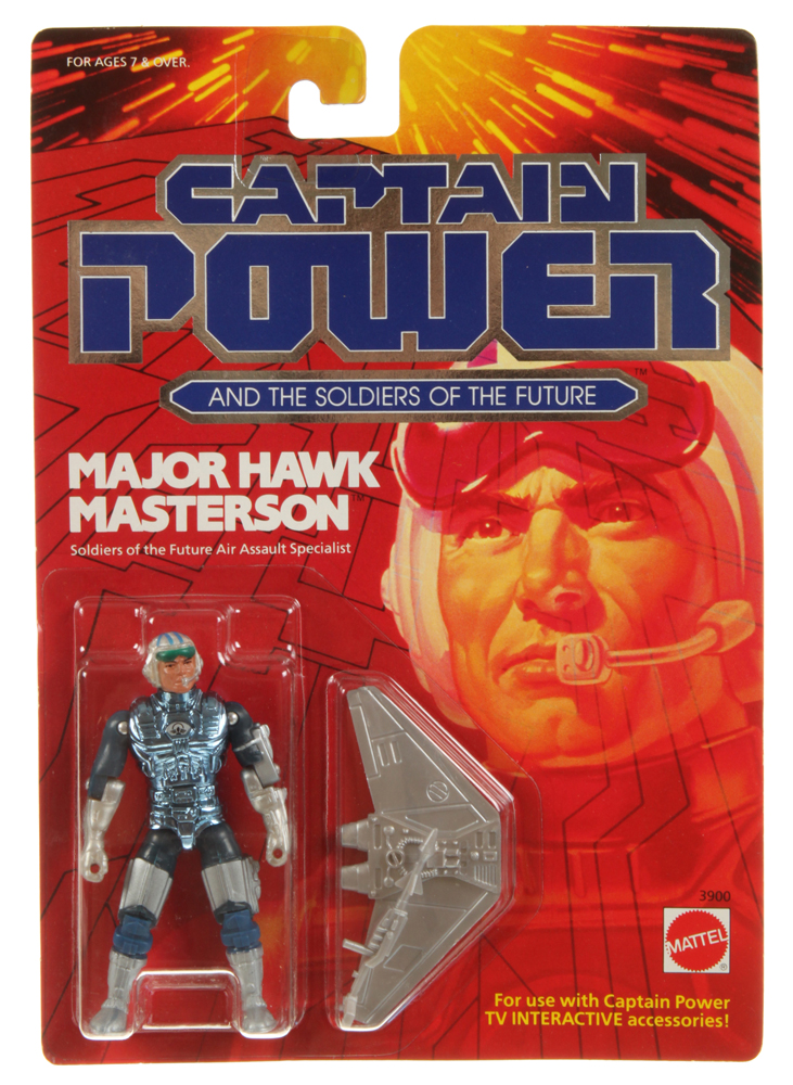 Basic Figures Major Hawk Masterson (Captain Power, Captain Power and ...
