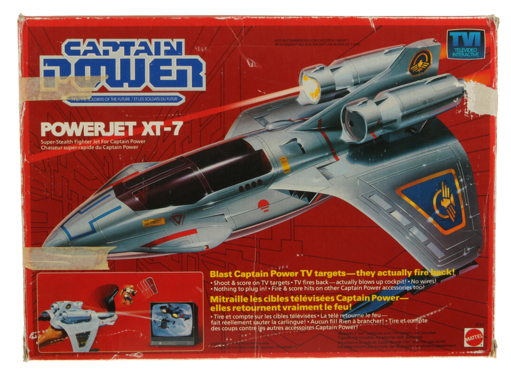 Vehicles Powerjet XT-7 (Captain Power, Captain Power and the Soldiers ...