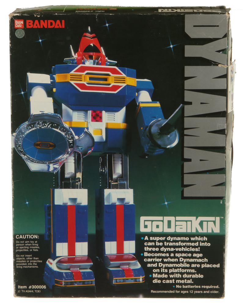 Deluxe (DX) Dynaman (Chogokin, GoDaiKin, Good) | Transformerland.com ...