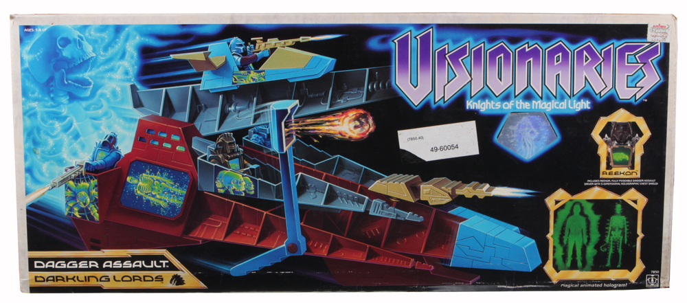 Vehicle and Driver Sets Dagger Assault Vehicle and Reekon (Visionaries ...