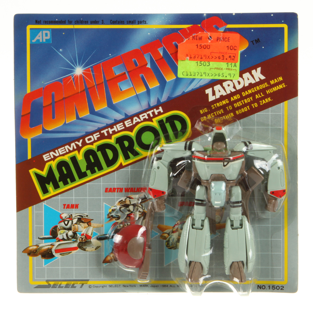 Basic Figures Zardak (Orgroid) (Select Convertors, Maladroid ...