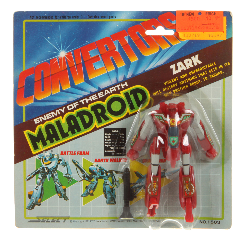 Basic Figures Zark (red) (Select Convertors, Maladroid ...