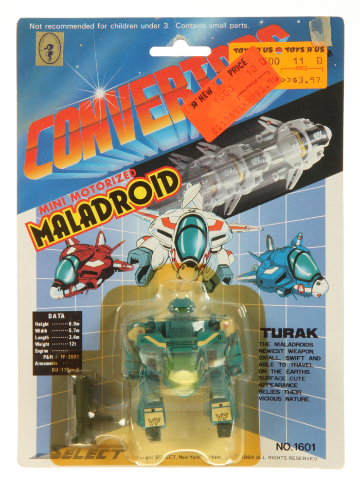 Motorized Figures Turak (Select Convertors, Maladroid ...