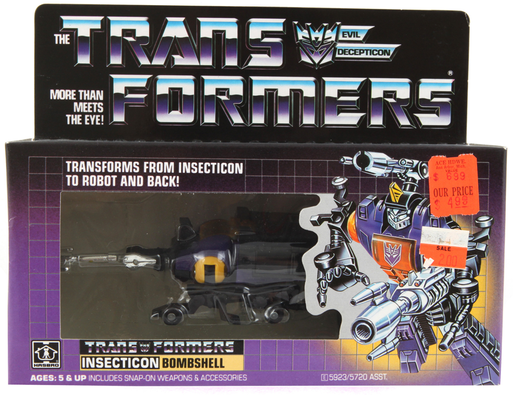 Insecticons Bombshell (Transformers, G1, Decepticon) | Transformerland ...