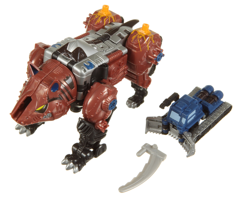 Super-Cons Rhinox with Armorhide (Transformers, Micron Densetsu ...