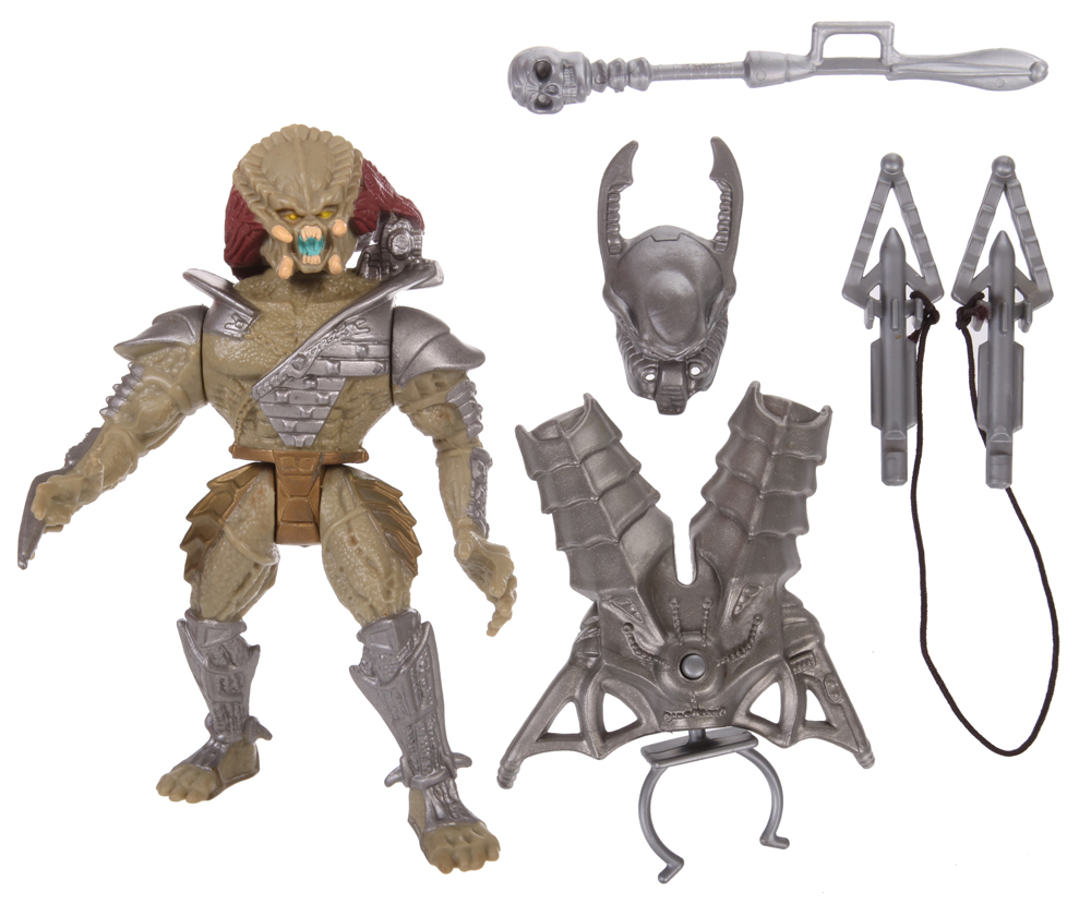 Basic Figures Scavage Predator (Tan) (Aliens and Predator, Kenner ...