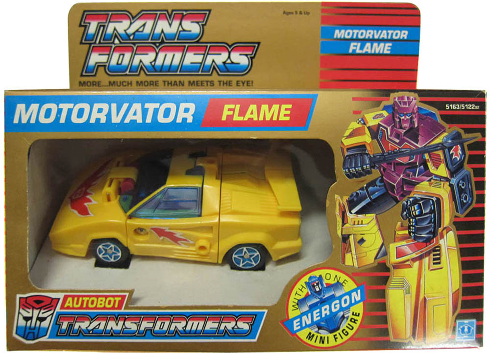 Motorvators Flame (Transformers, G1 (Europe), Autobot ...