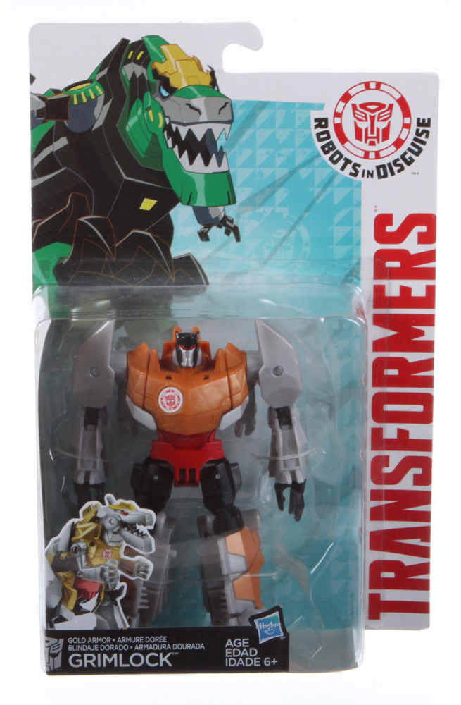 Warrior Class Gold Armor Grimlock (Transformers, Robots in Disguise ...
