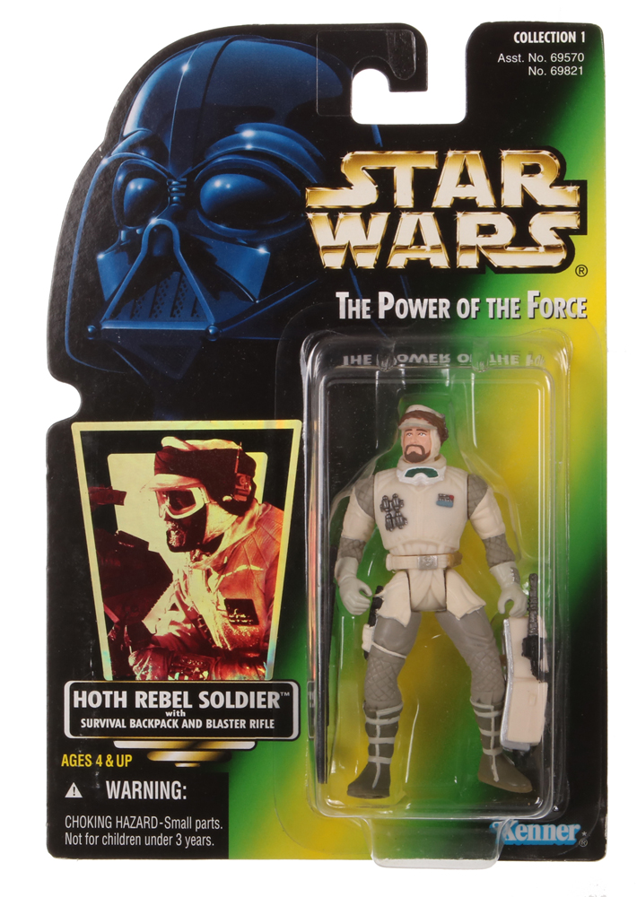 Action Figures Hoth Rebel Soldier (Star Wars, Power of the Force (POTF2 ...