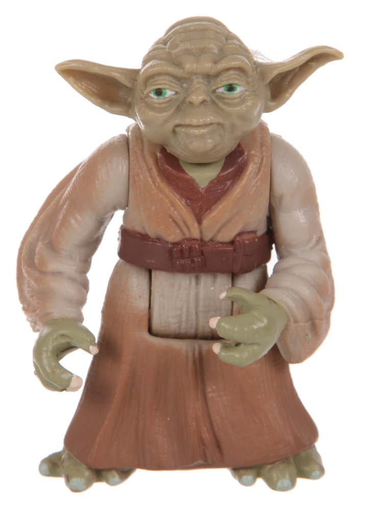 Action Figures Yoda with Cane and Boiling Pot (Star Wars, Power of the ...
