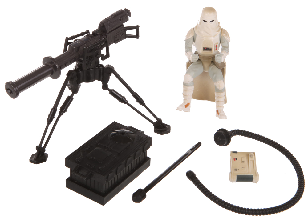 Deluxe Action Figures Snowtrooper with E-Web Heavy Repeating Blaster ...