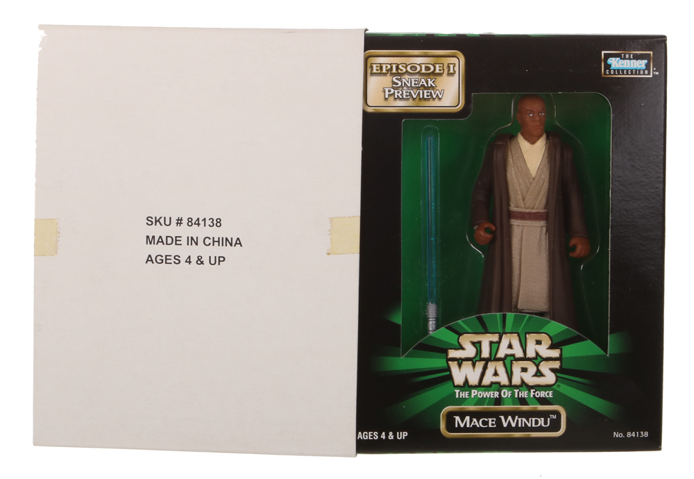 Action Figures Mace Windu Sneak Preview (Star Wars, Power of the Force ...