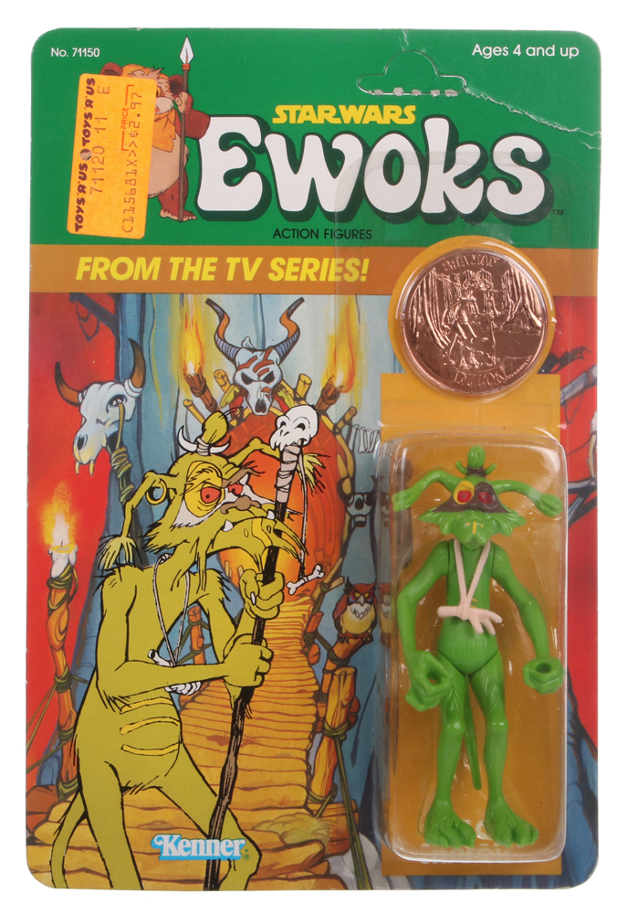 Basic Figures Dulok Shaman (Star Wars, Kenner Ewoks, VS/Unaffiliated ...