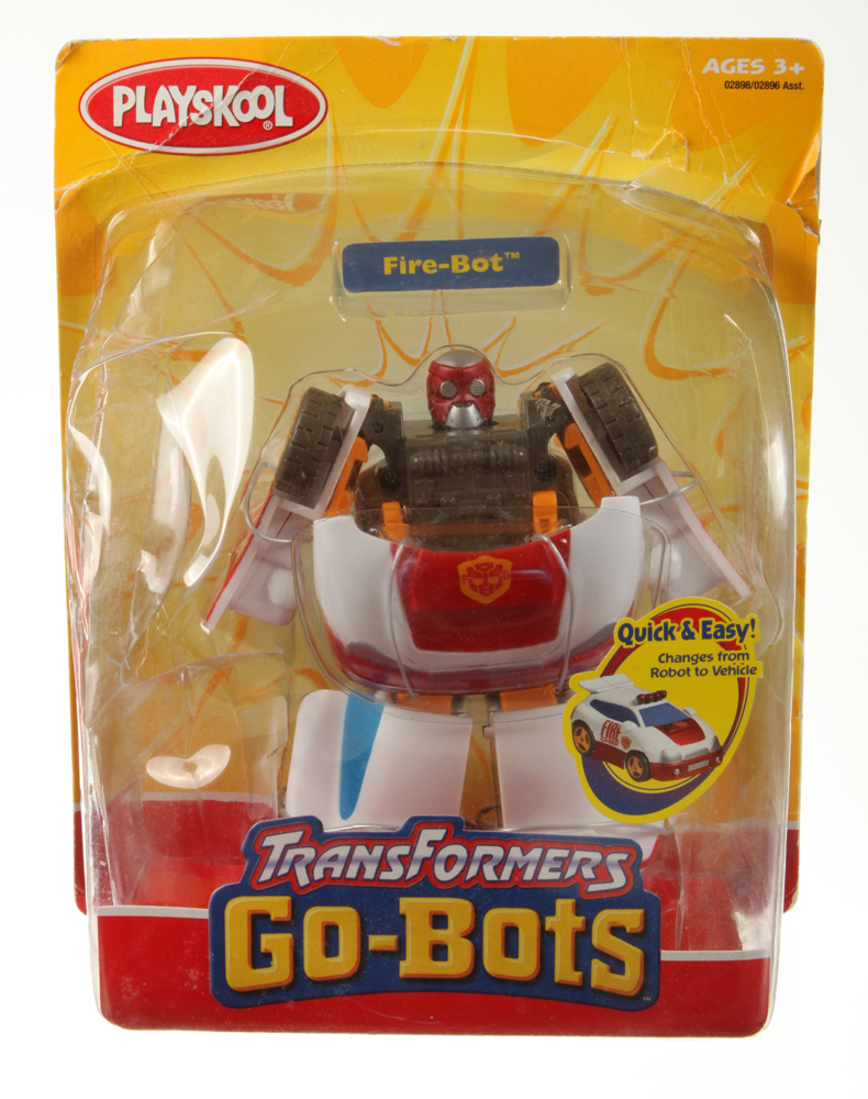 Basic Class Fire-Bot (Transformers, Playskool Big Adventures / Go-Bots ...