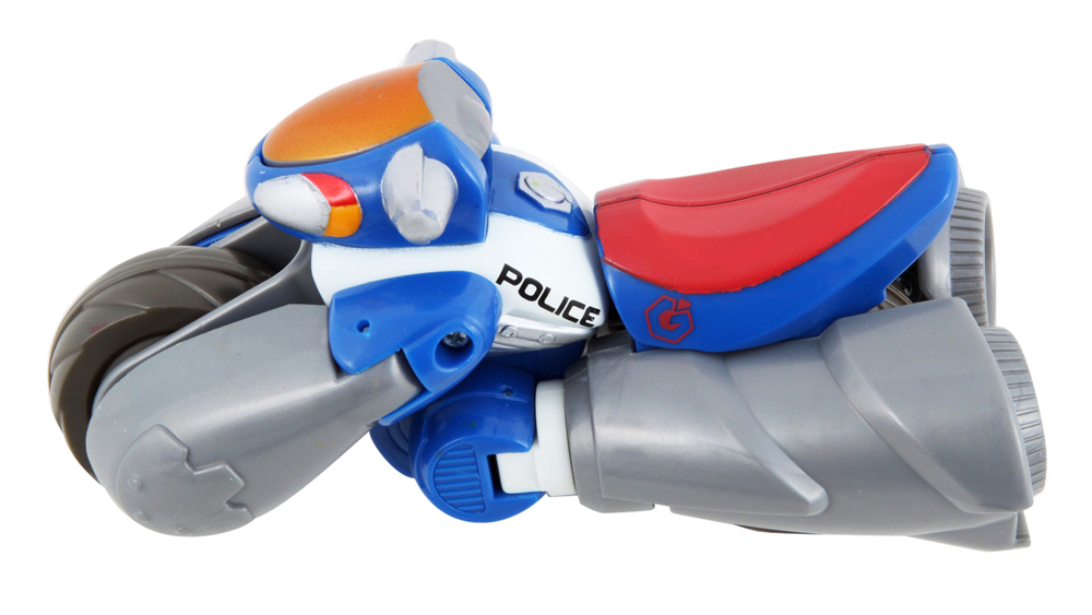 Basic Class Cop-Bot (Motorcycle) (Transformers, Playskool Big ...