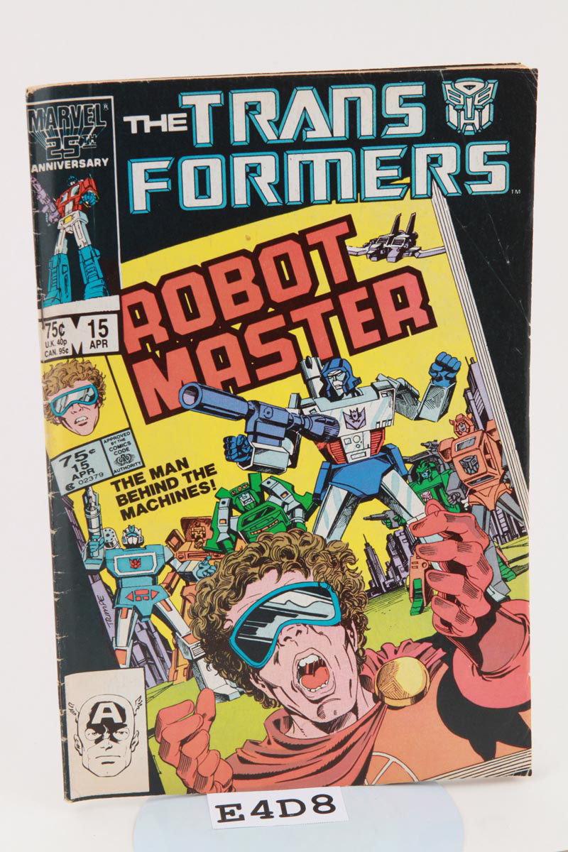Marvel US Comics Transformers® Issue 15 I, ROBOT MASTER! SKU 194108 ...