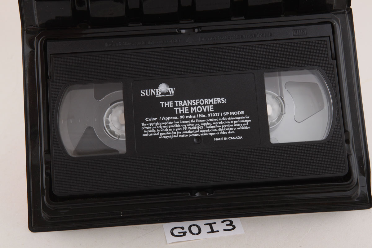 Transformers G1 Transformers the Movie - Sunbow Production, Inc. VHS ...