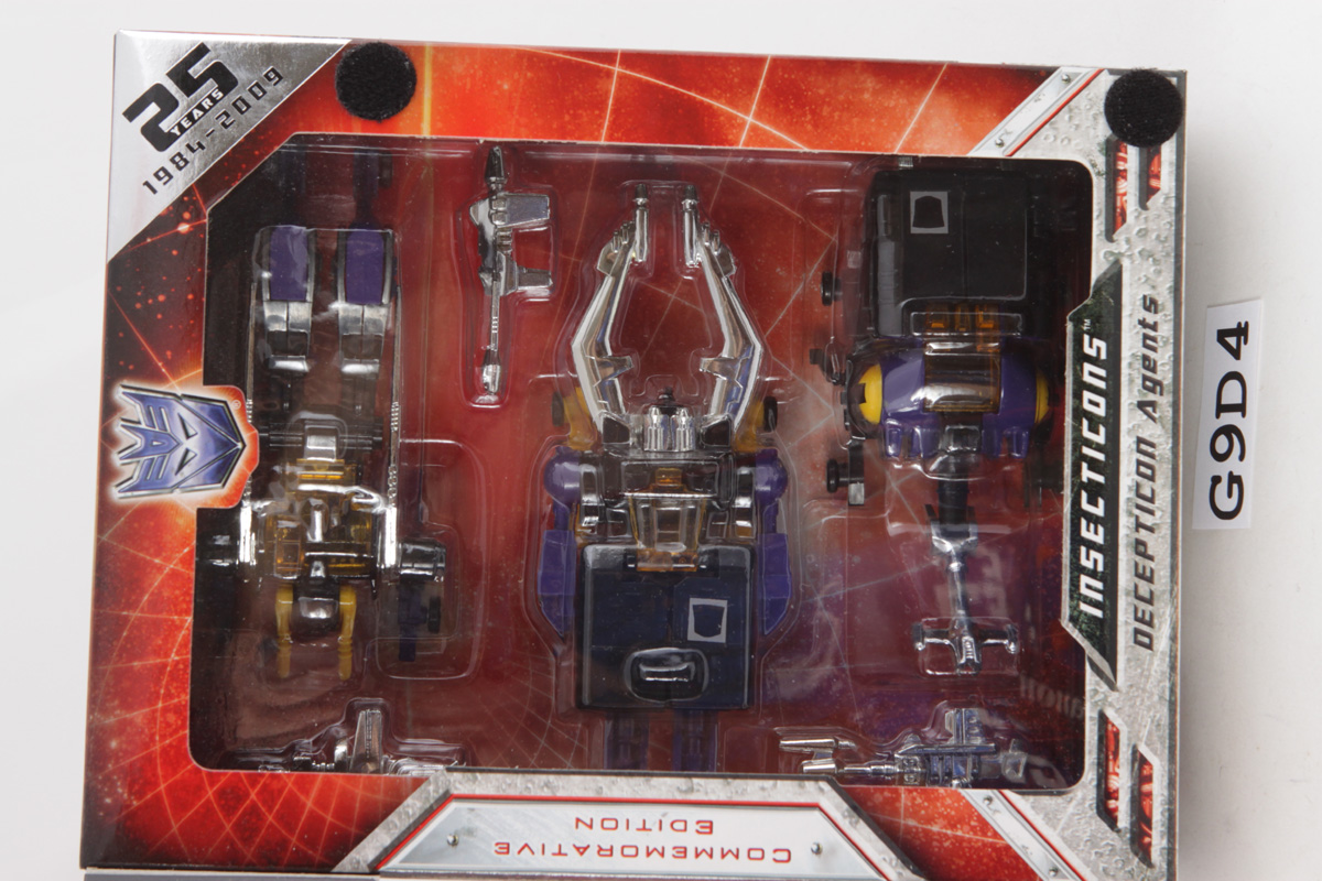 Transformers Universe Classics 2.0 Insecticons (Hardshell, Sharpshot ...