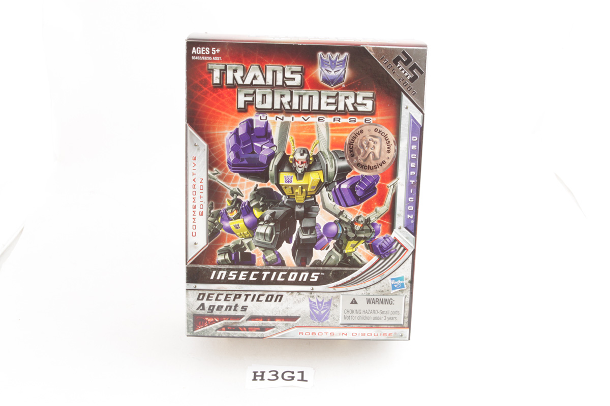 Transformers Universe Classics 2.0 Insecticons (Hardshell, Sharpshot ...