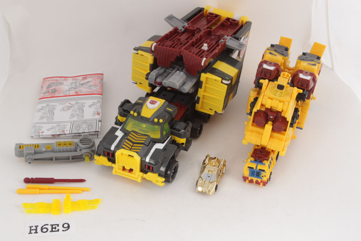 Transformers Energon Optimus Prime with Corona Sparkplug and Overload ...