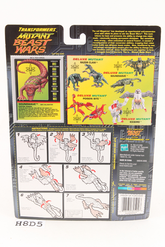 Transformers Beast Wars Soundwave Price [Deluxe Class - Mutants]