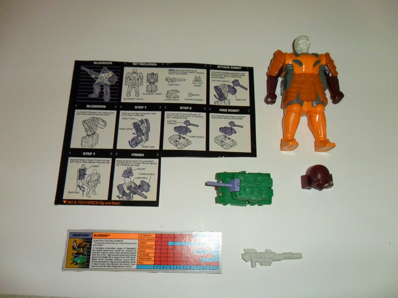 Transformers G1 Bludgeon Price [Pretenders]
