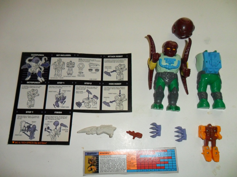 Transformers G1 Octopunch Price [Pretenders]