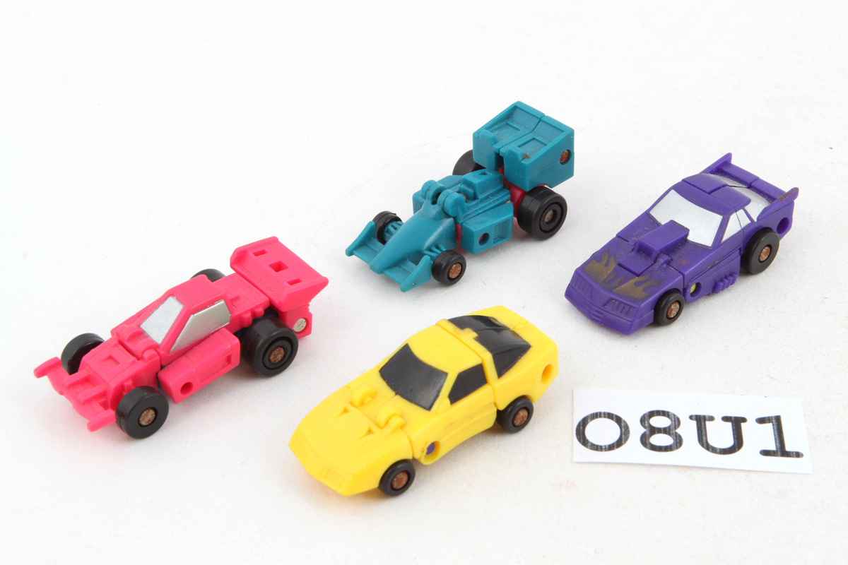 Transformers G1 Race Track Patrol (Motorhead, Barricade, Roller Force ...