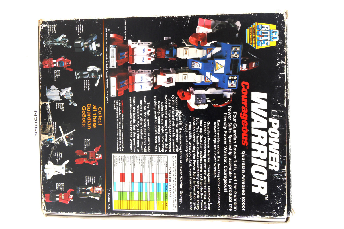 Gobots Power Warrior Courageous Price [Powersuit]
