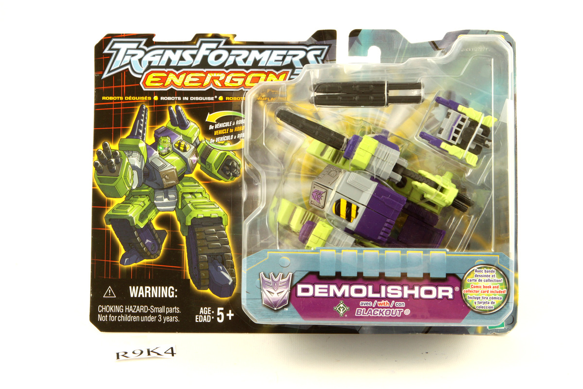 Transformers Energon Demolishor with Blackout Price [Combat Class (Deluxe)]