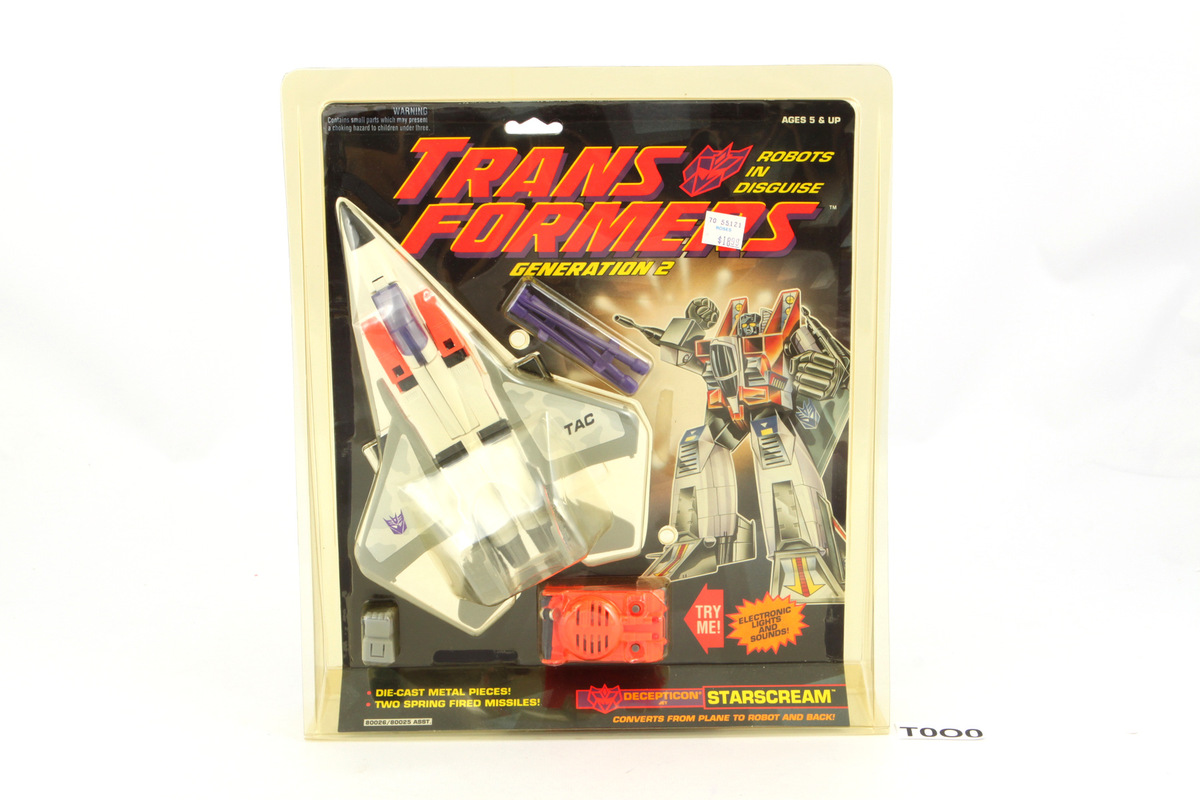 Transformers G2 Starscream Price [Decepticon Jets]