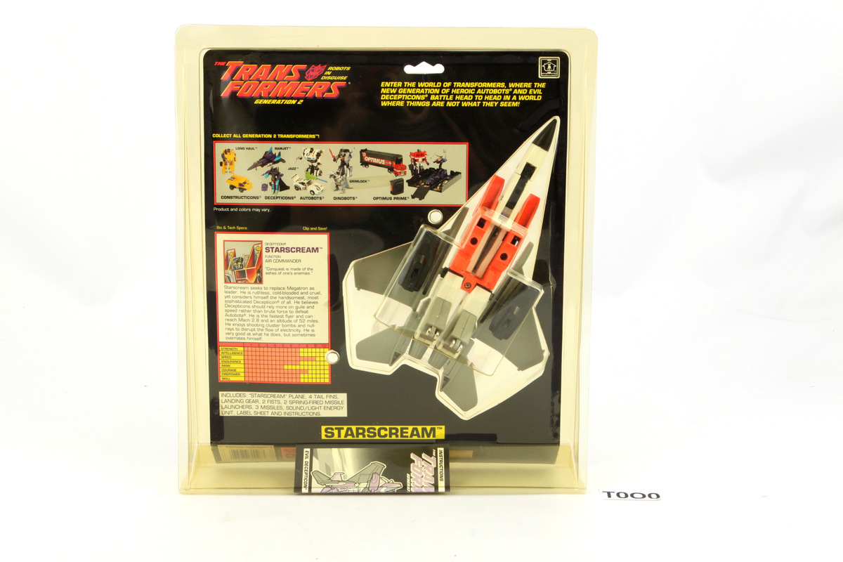 Transformers G2 Starscream Price [Decepticon Jets]