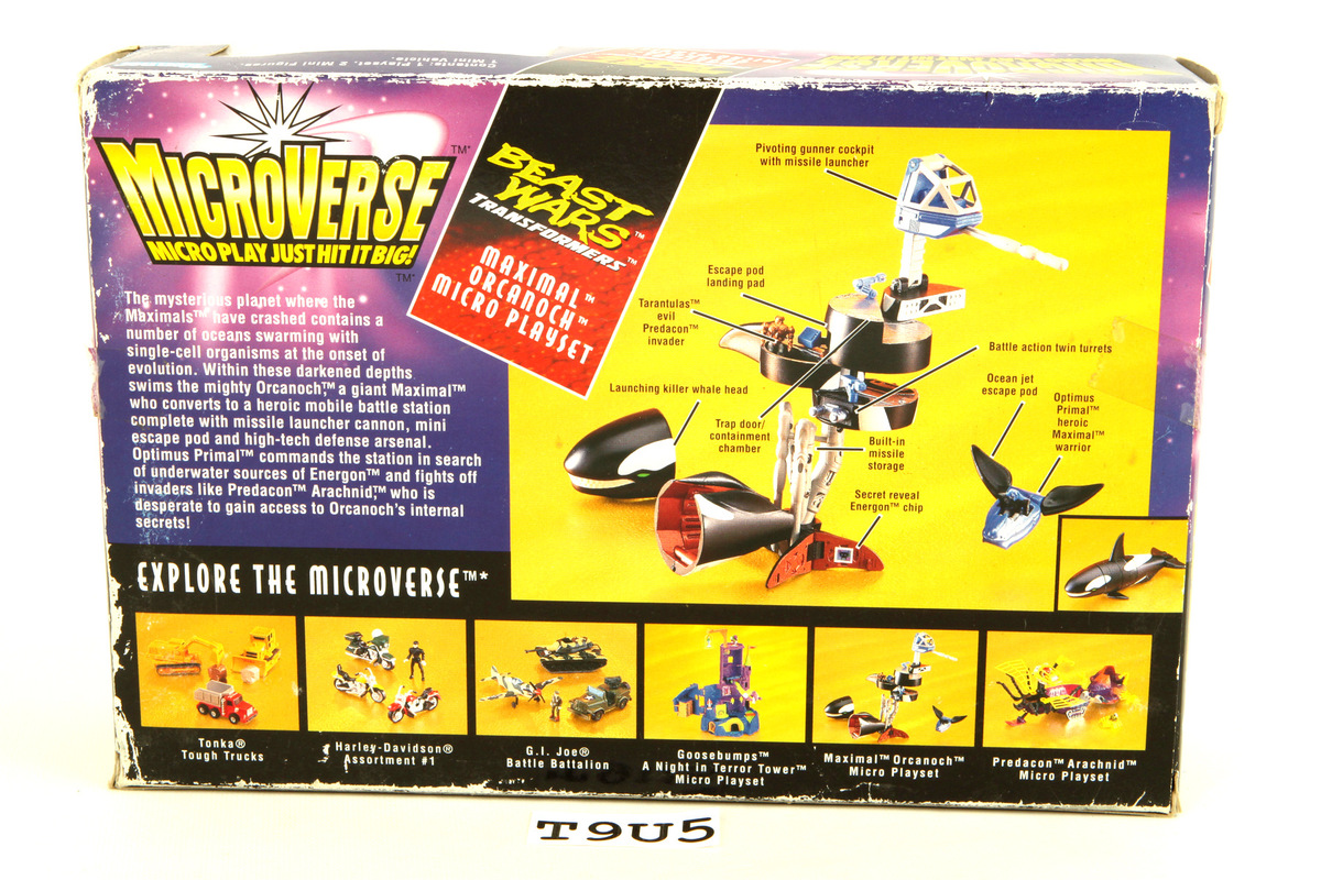 Transformers Beast Wars Maximal Orcanoch Micro Playset Price ...