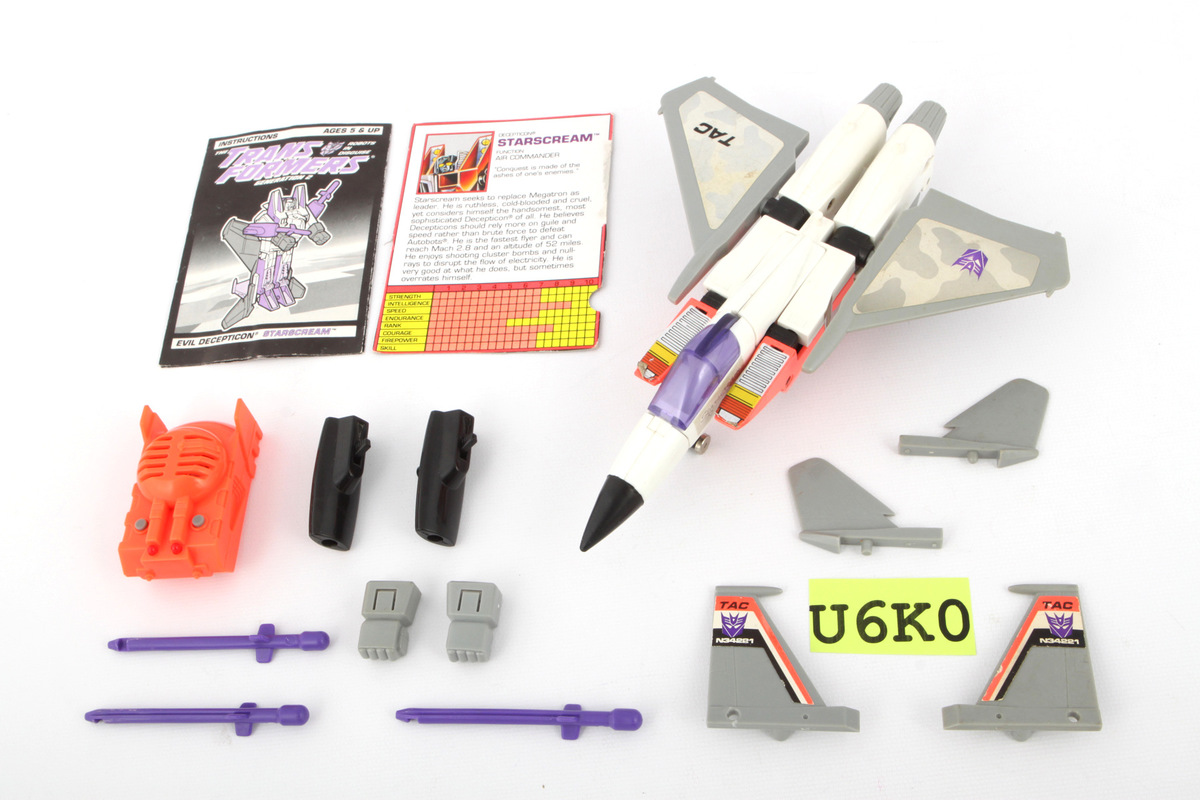 Transformers G2 Starscream Price [Decepticon Jets]