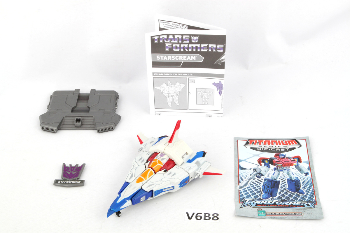 Transformers Titanium Starscream (War Within) Price [6 Inch Cybertron ...