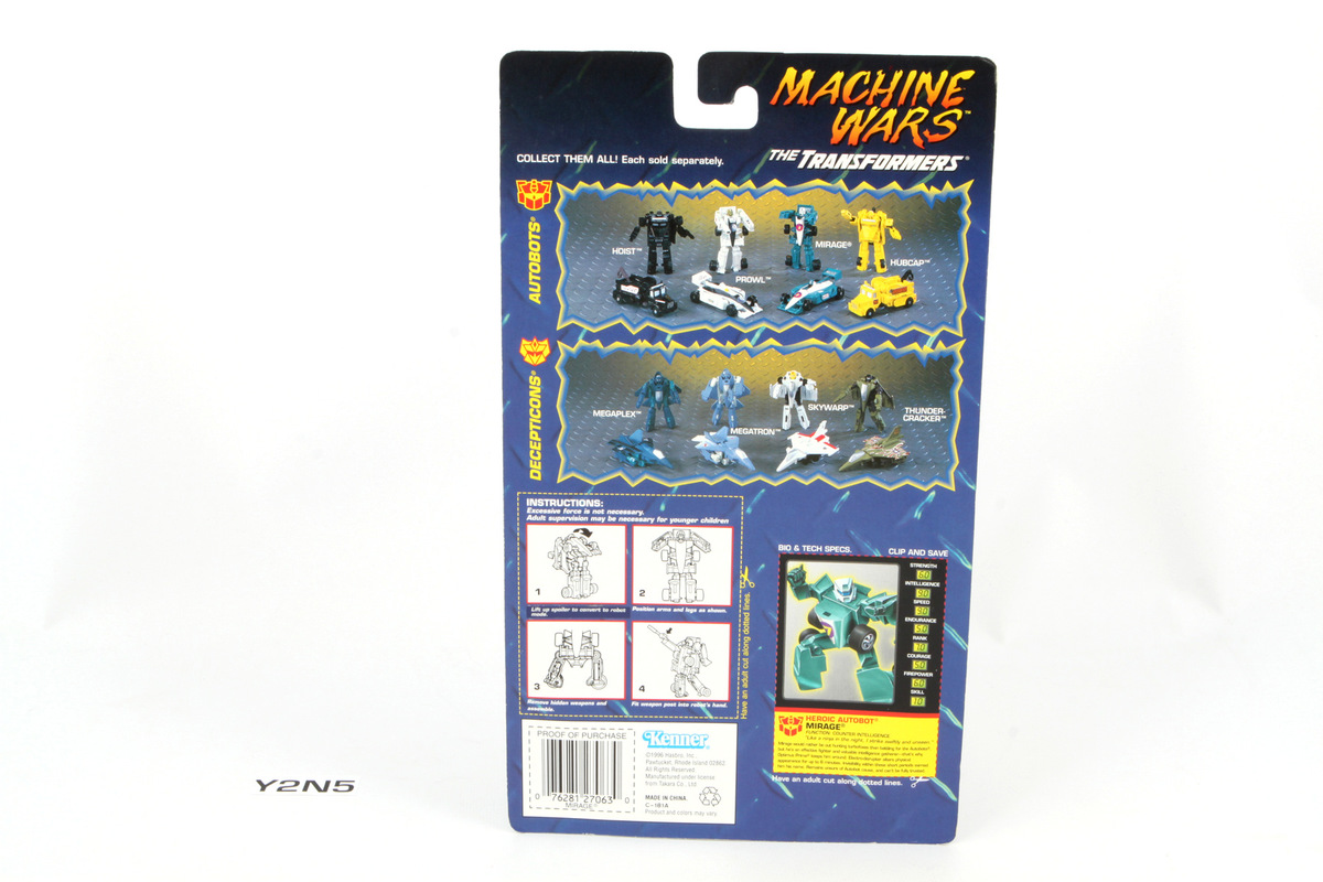 Transformers Machine Wars Mirage Price [Basic Class]