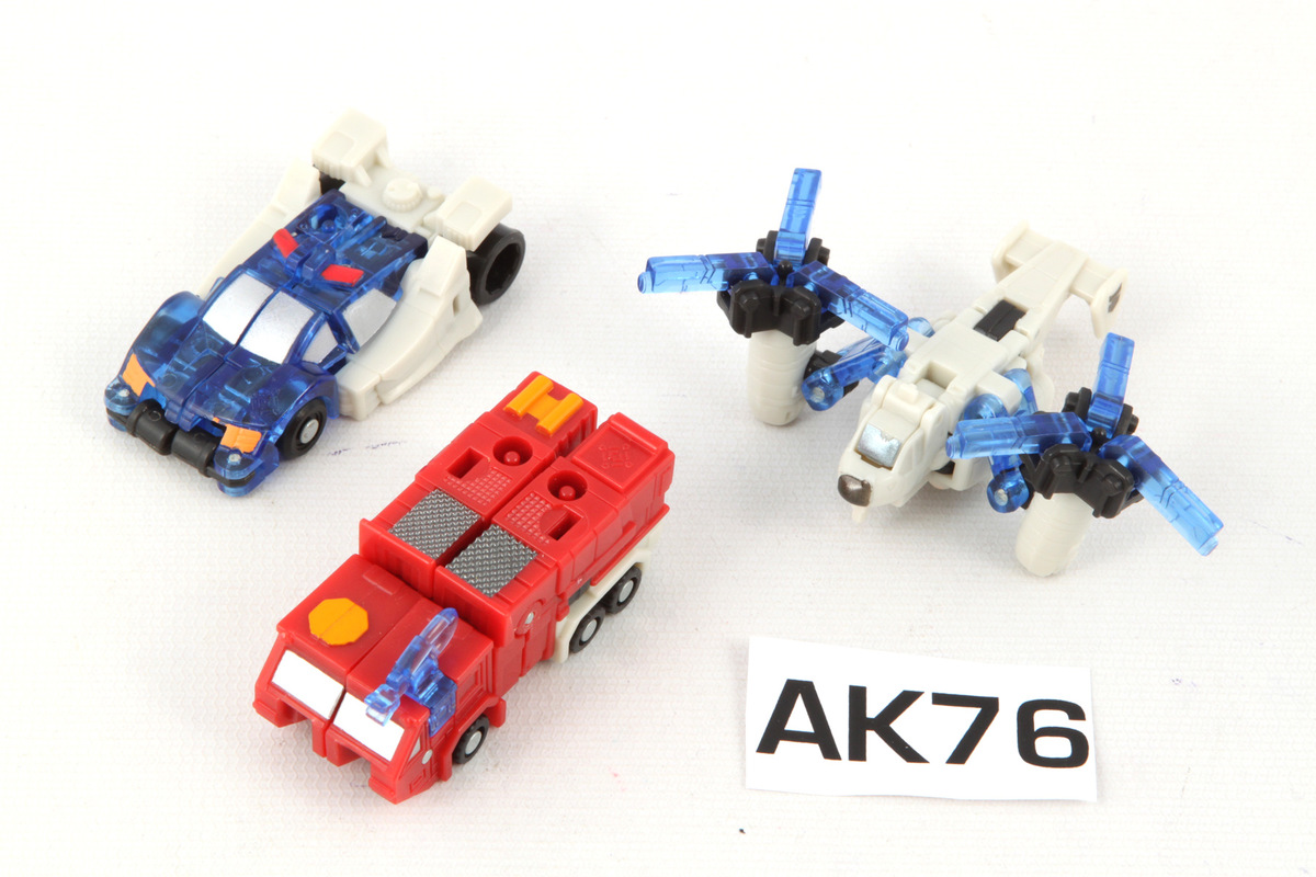 Transformers Armada Emergency Team (Firebot, Makeshift, Prowl) Price ...