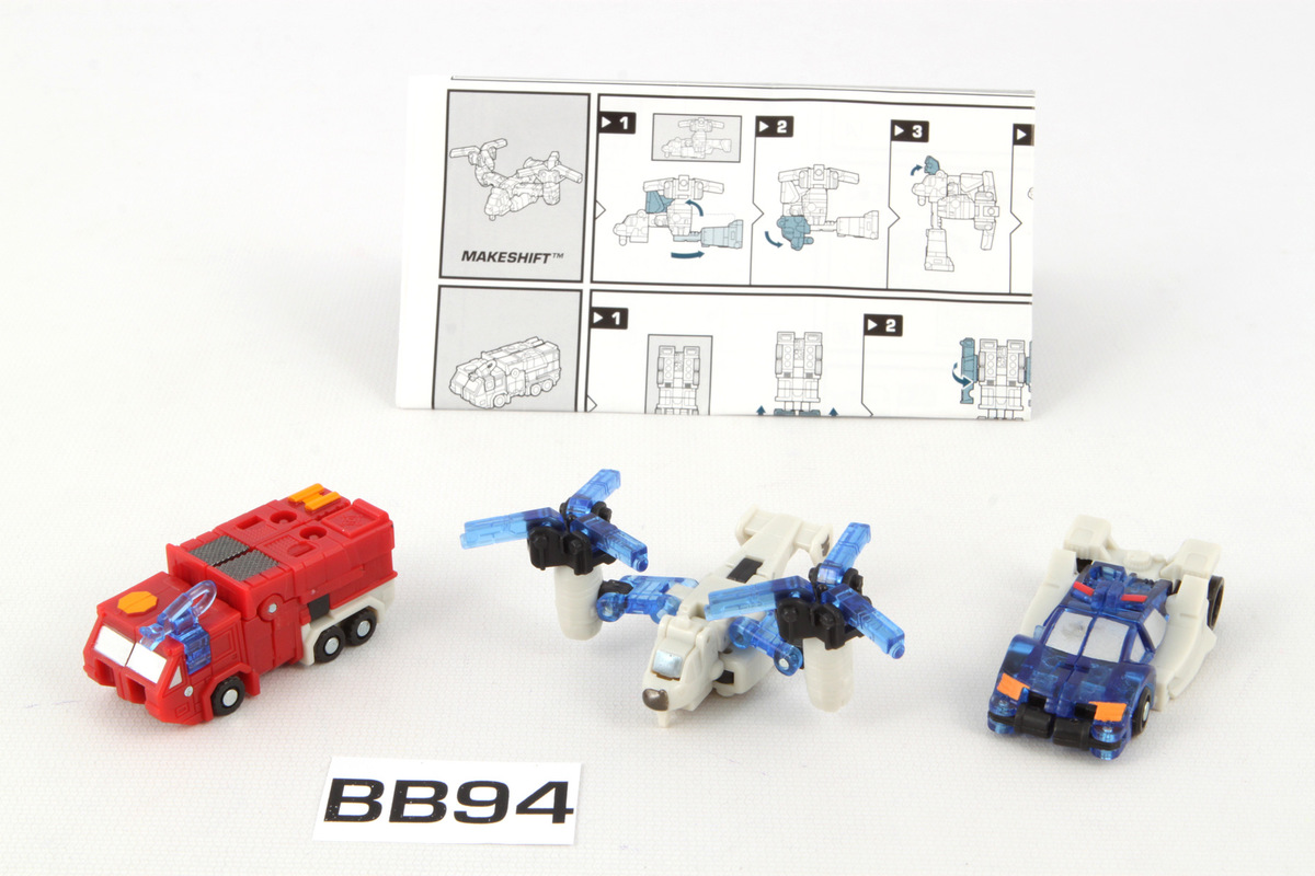 Transformers Armada Emergency Team (Firebot, Makeshift, Prowl) Price ...