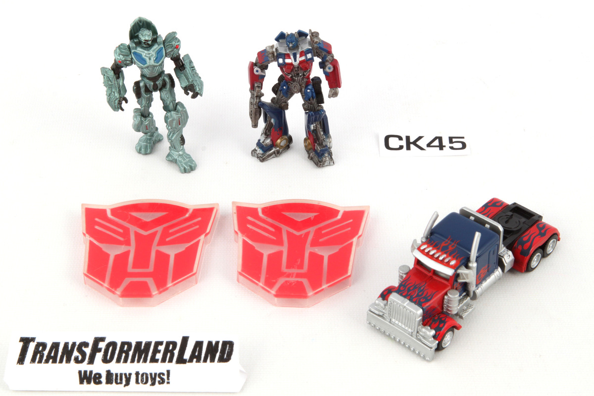 Transformers Titanium Ultimate Optimus Prime 3-pack (Movie Protoform ...