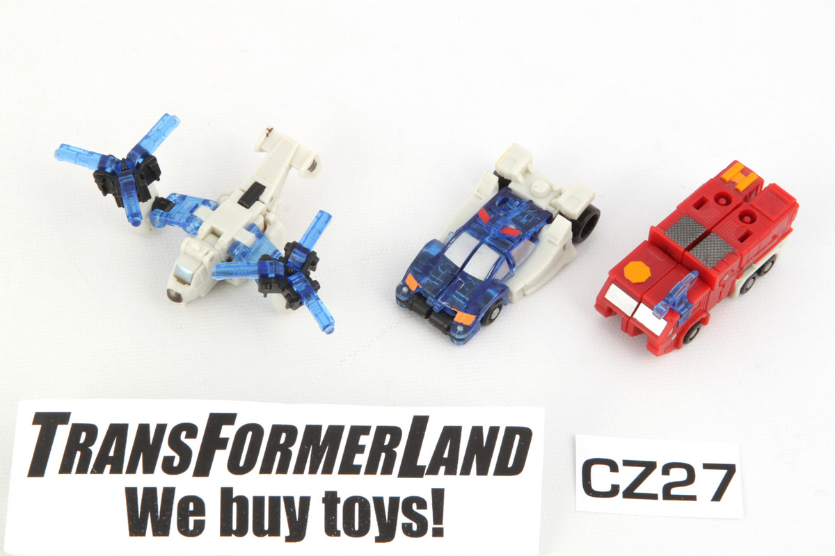 Transformers Armada Emergency Team (Firebot, Makeshift, Prowl) Price ...