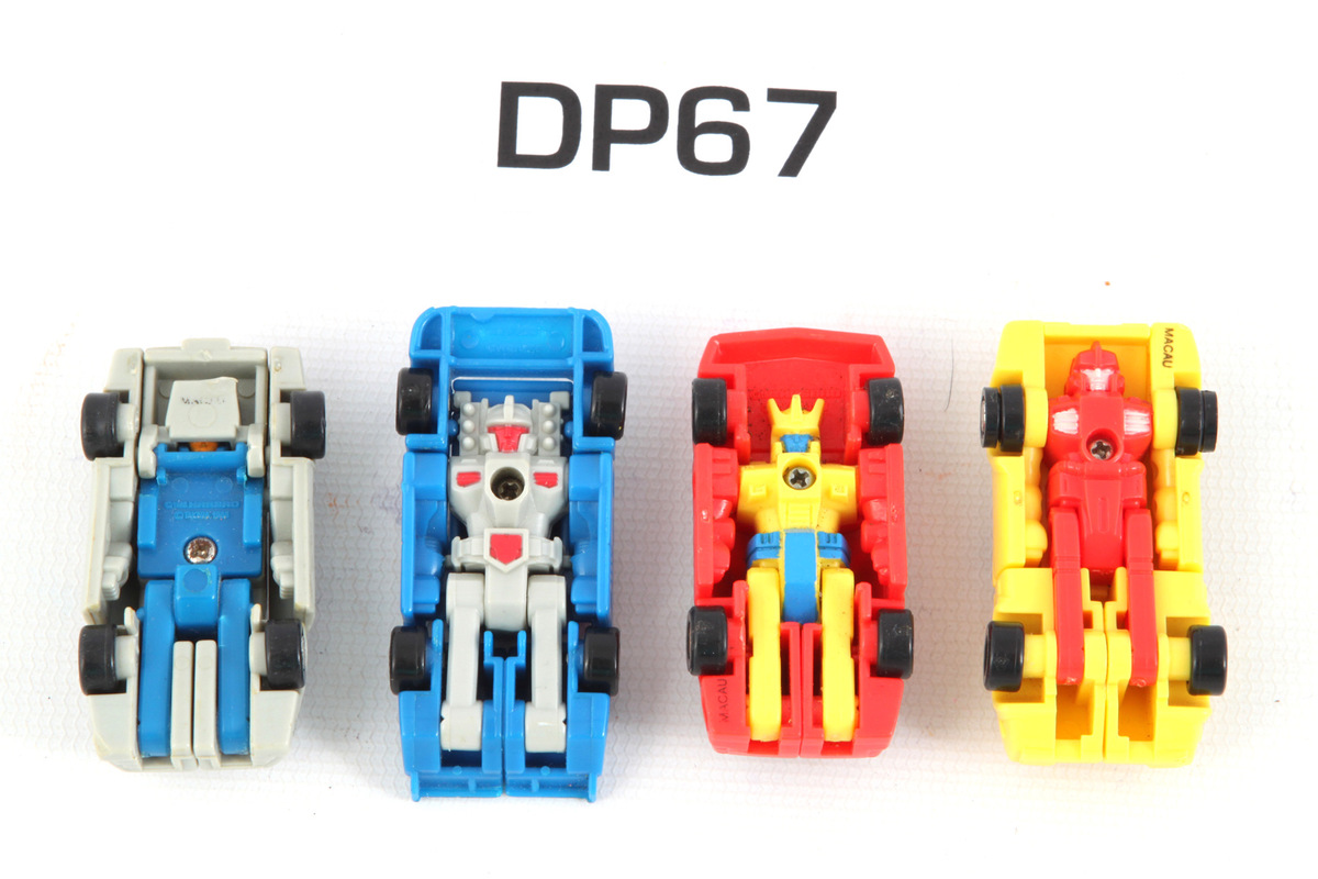 Transformers G1 Race Car Patrol (Roadhandler, Free Wheeler, Swindler ...